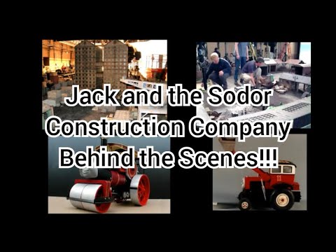 Thomas & Friends Jack and the Sodor Construction Company Behind the ...