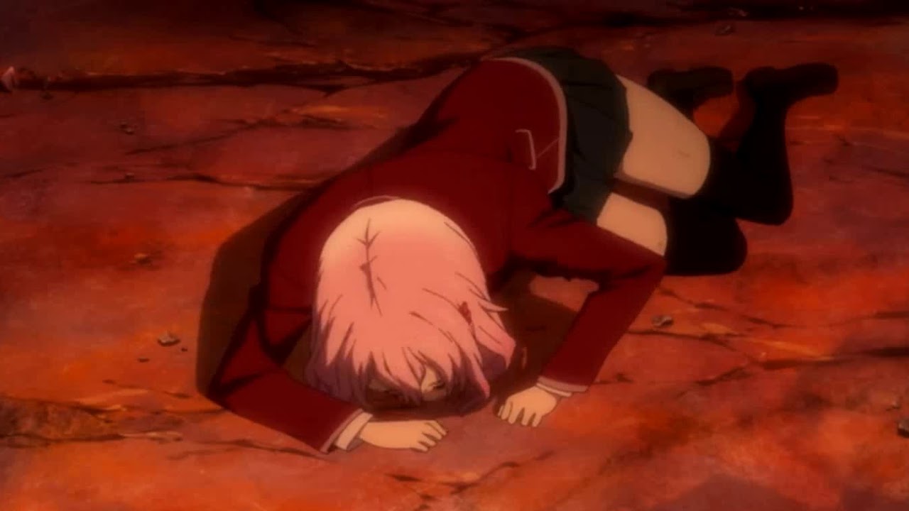 Guilty Crown Episode 16 | Shou goes insane after Hare dies|English ...