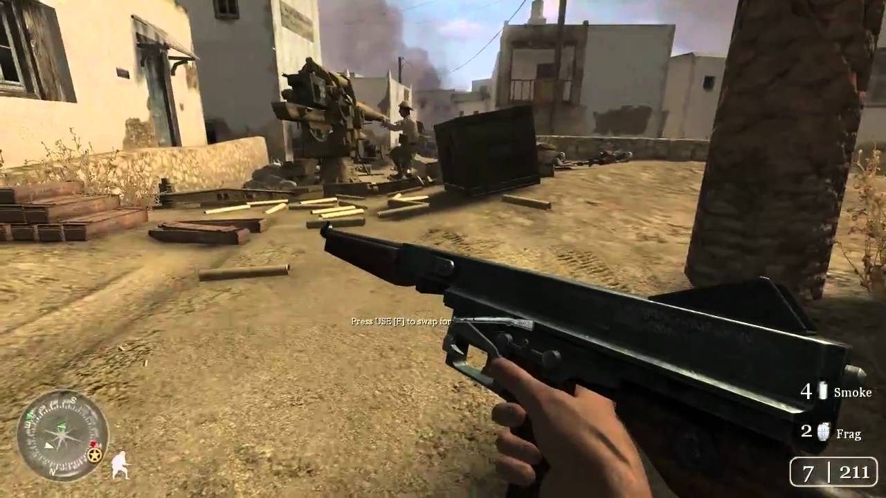 Call of Duty 2 Walkthrough HD Part 25 (Level 15 - Retaking Lost Ground ...