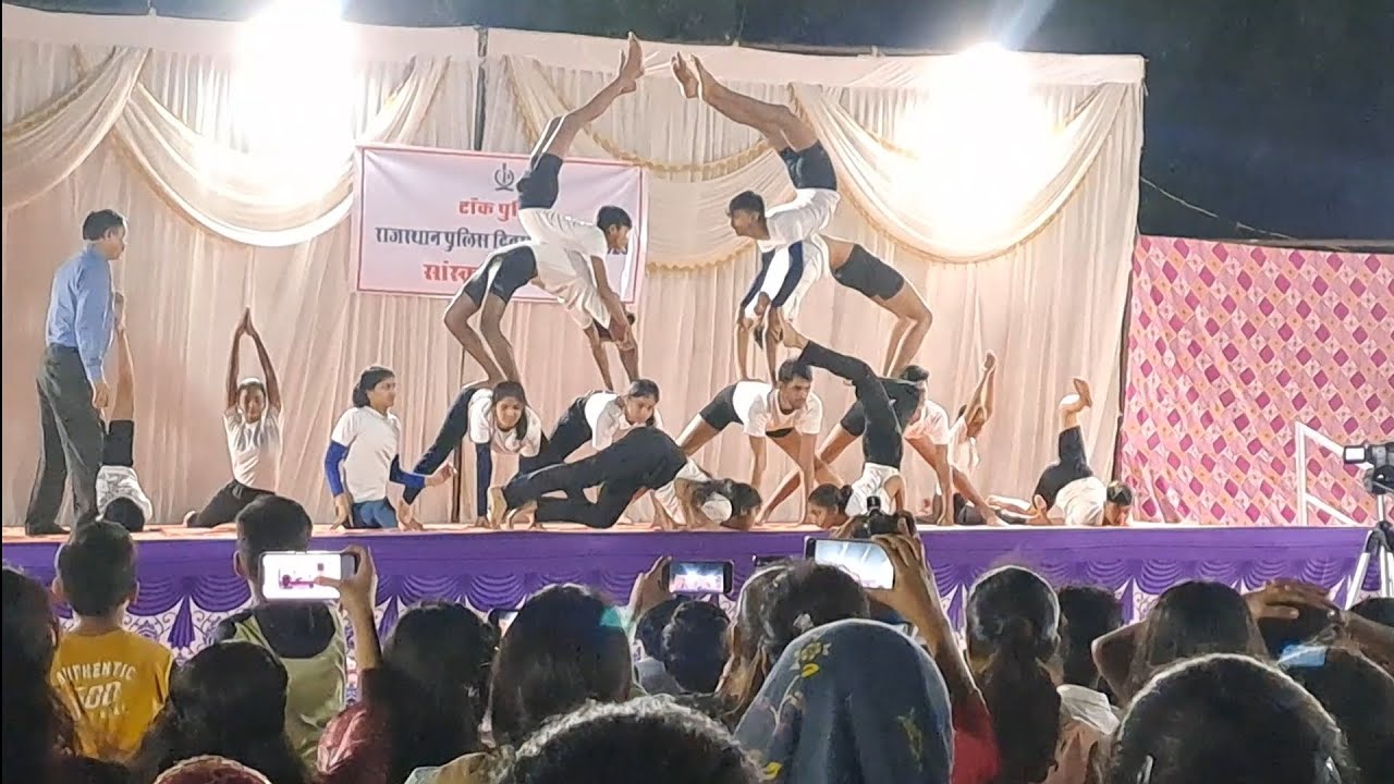 pyramid yoga/ couple asana and groups asana. by yoga team tonk - YouTube