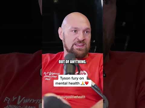 Tyson fury EXPLAINS why it's IMPORTANT to OPEN up about your MENTAL ...