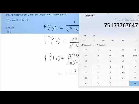MATH 1020 Practice Midterm Q16 - YouTube