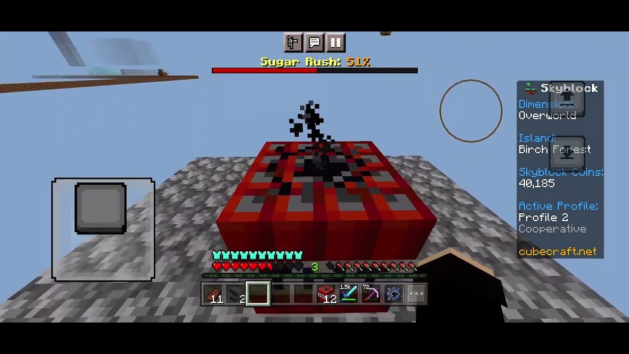 Easy difficulty protection 2 Diamond Armour TNT CubeCraft Skyblock ...