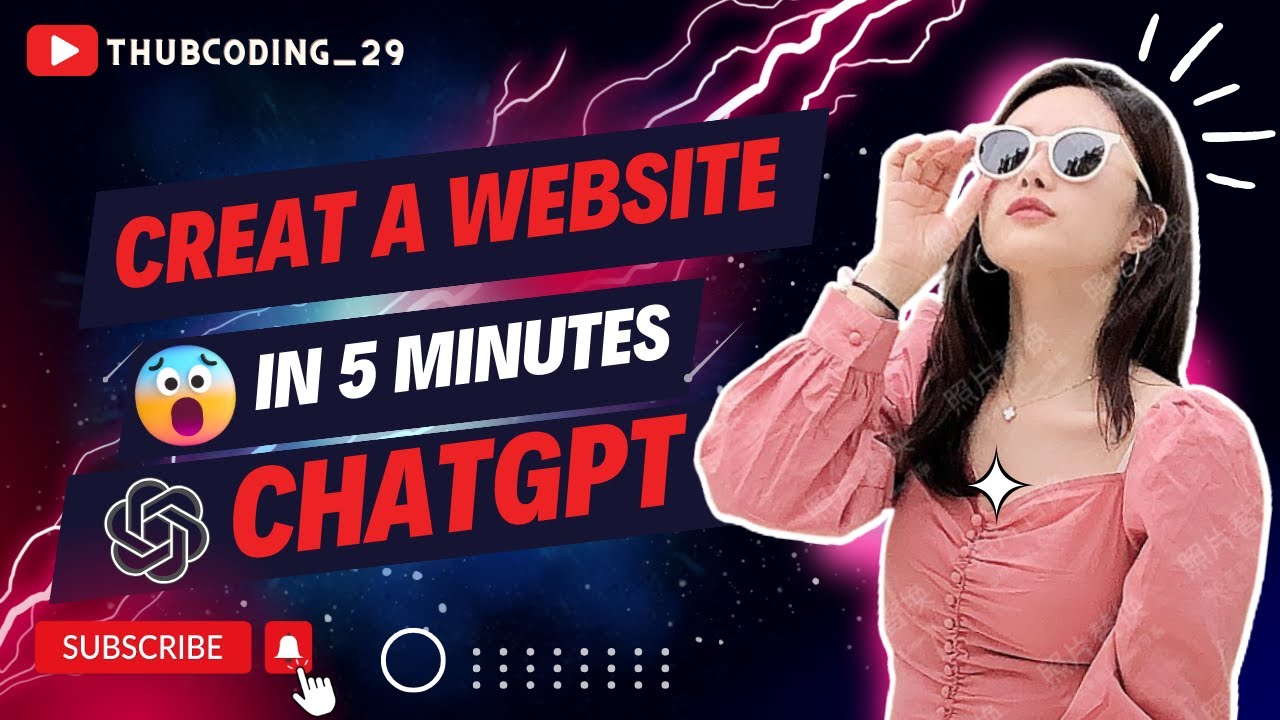 ChatGPT generated this website for me IN 5 minutes#youtube #videos #ai ...