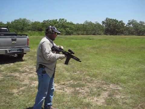 Full auto fun with a M16 and suppressor. - YouTube