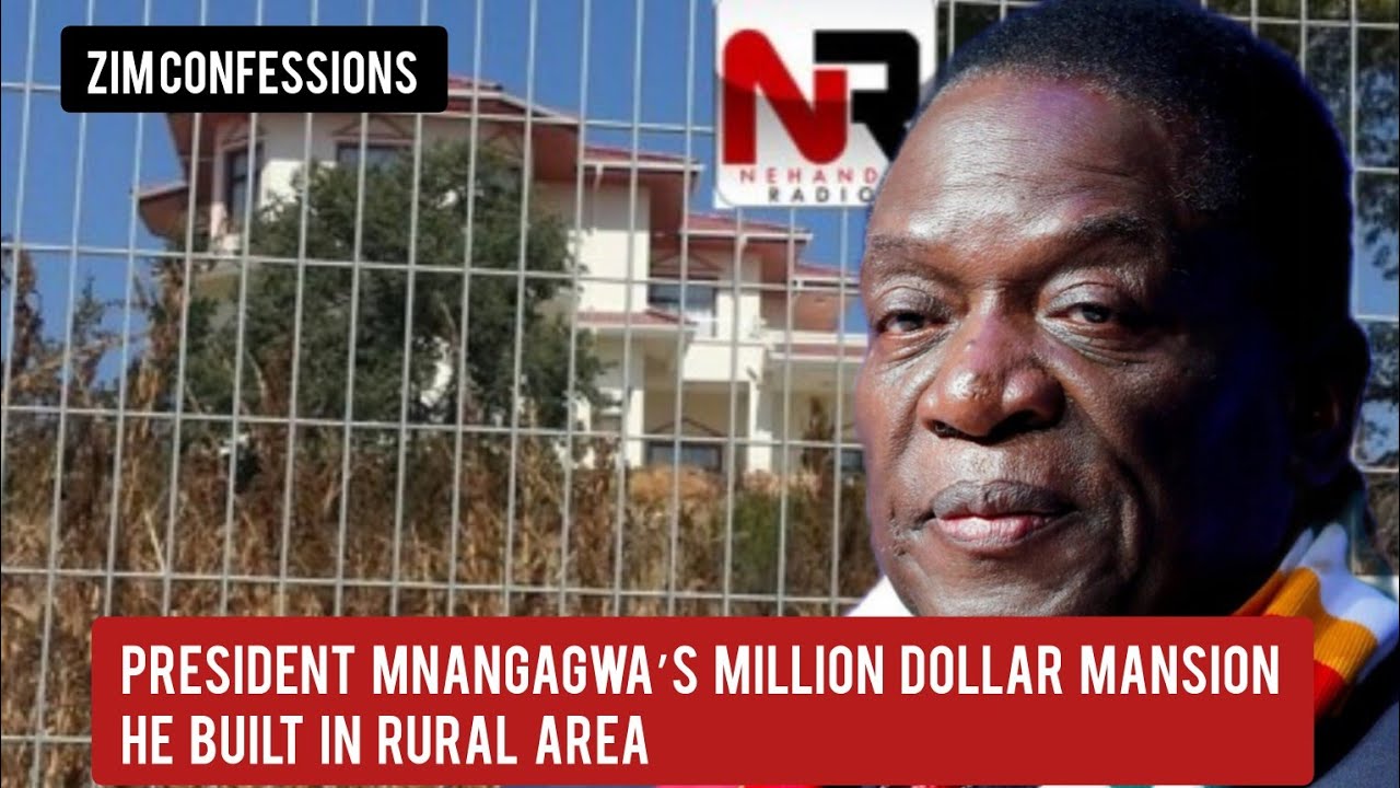 President Mnangagwa’s Million Dollar Mansion He Built In Rural Area ...