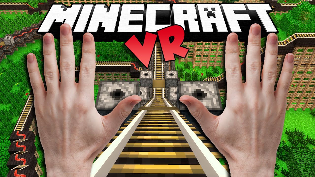 3 AWESOME ROLLER COASTER MAPS! | First Person Minecraft VR ...
