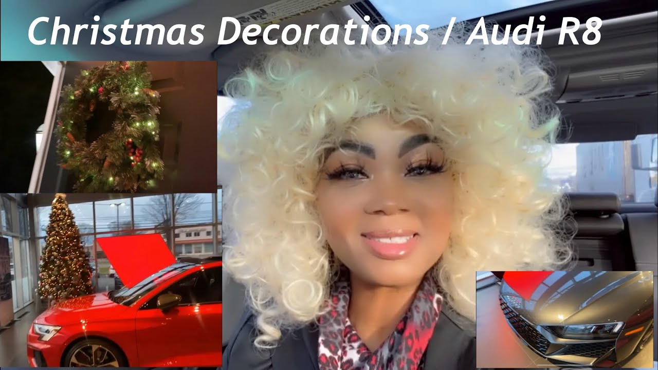 Vlog / Christmas Decorations / Audi R8 - YouTube