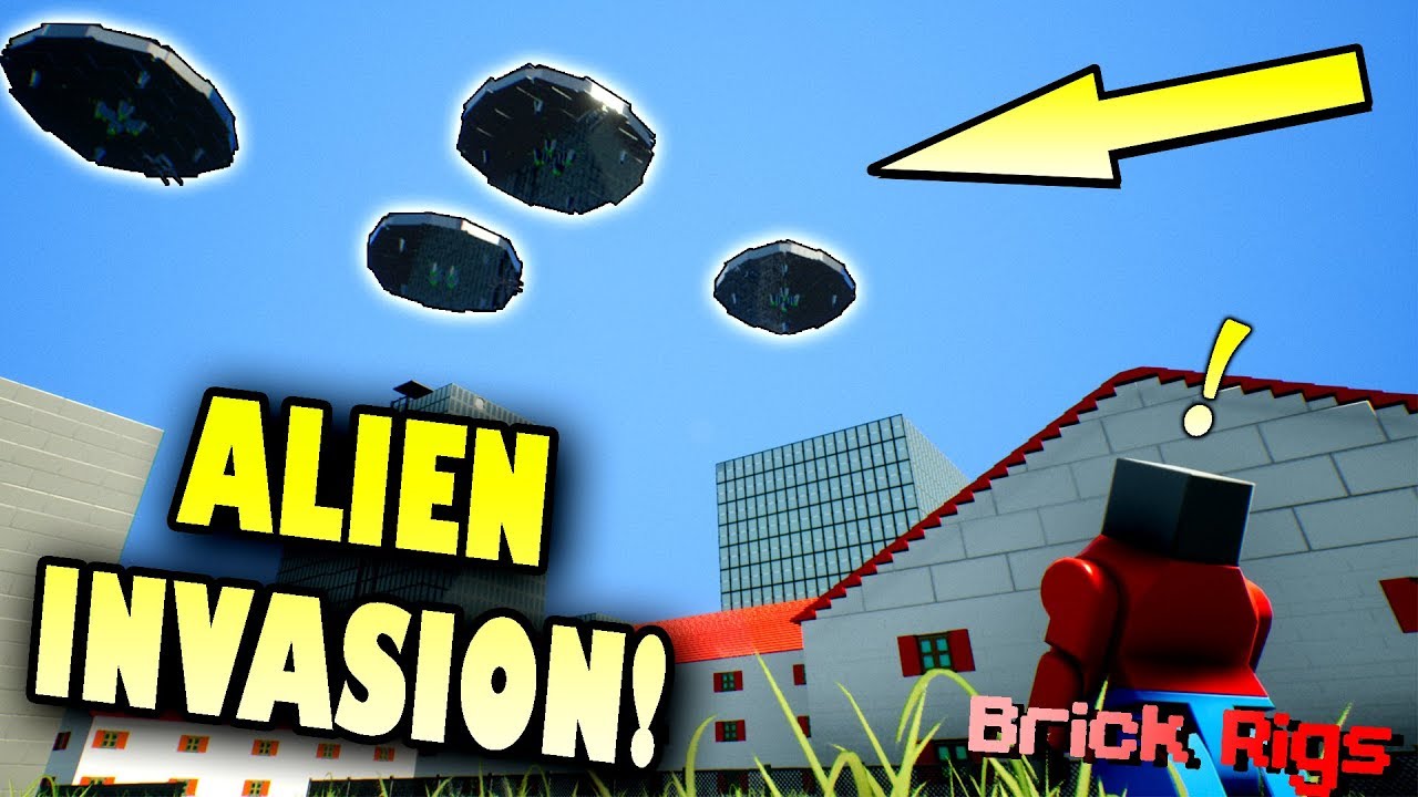 ALIENS INVADE THE CITY with BOB and BOB! - Brick Rigs Multiplayer ...