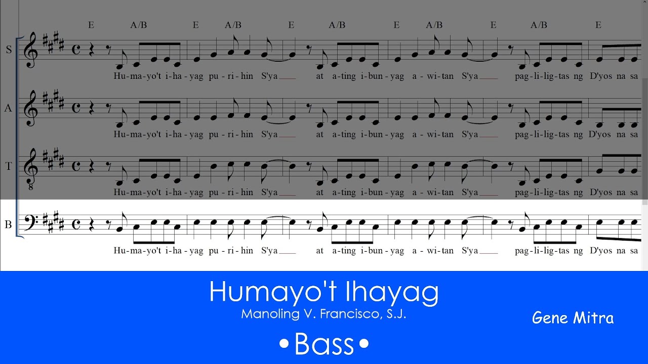 Humayo't Ihayag (Short Version) • BASS - YouTube