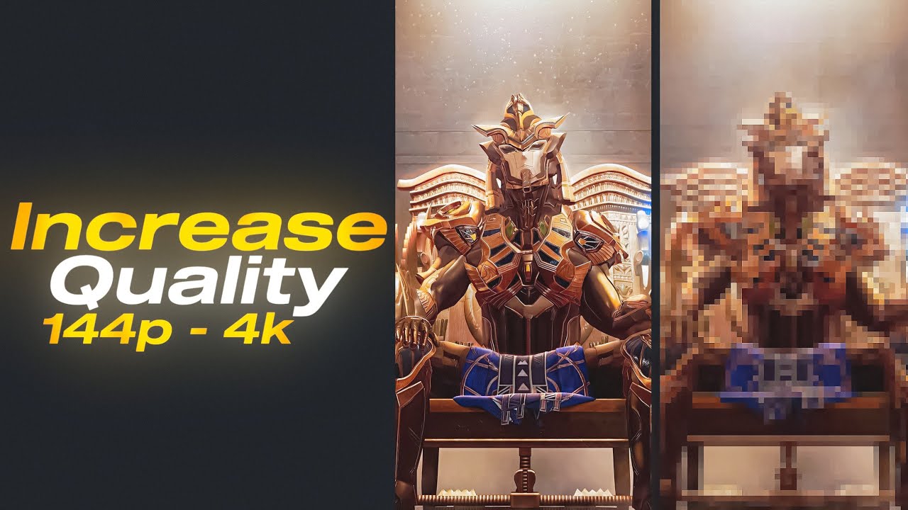 (1 Minute) Increase Image Quality From 144p Upto 4k | Best Way To ...