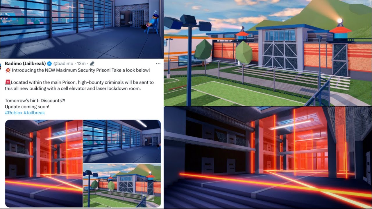 NEW MAXIUM SECURITY PRISON | ROBLOX JAILBREAK - YouTube