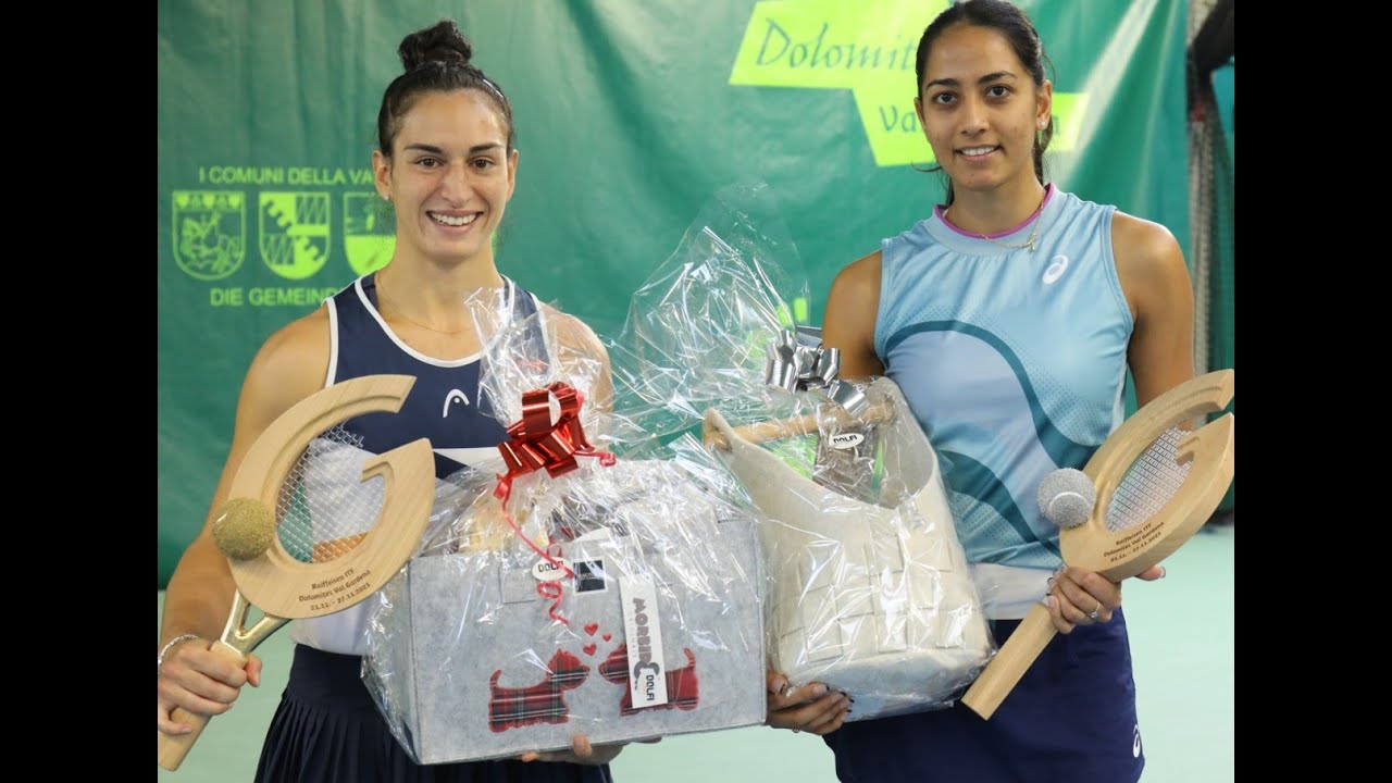 ITF Ortisei $25K Final - Karman Thandi (IND) Vs Susan Bandecchi (SUI ...