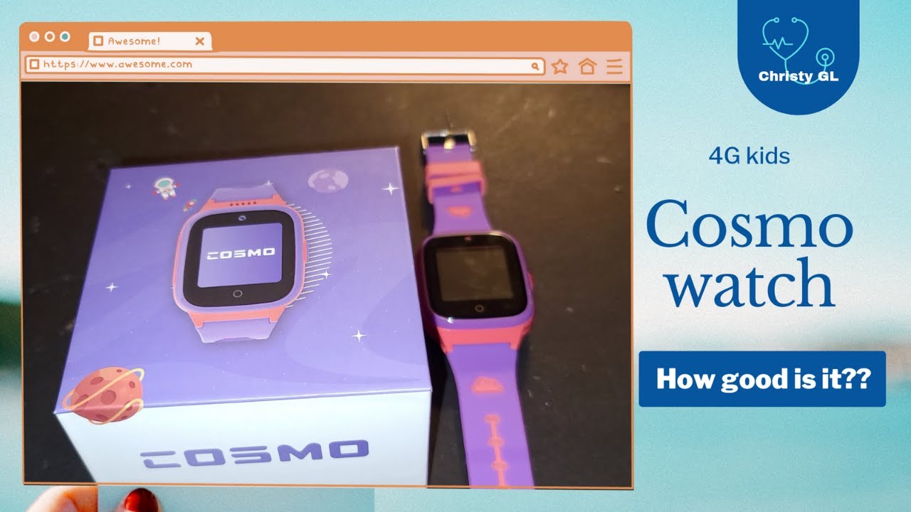 Cosmo 4G Smartwatch for Kids from Amazon | Affordable, tons of features ...