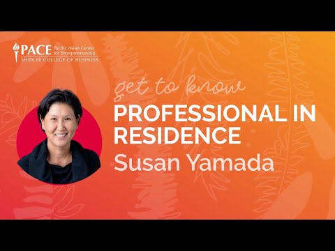 Get to Know Professional In Residence: Susan Yamada - YouTube
