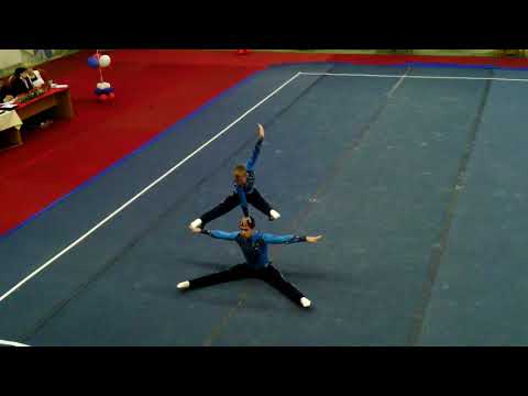 Acrobatic gymnastics. Russian kids 11-16