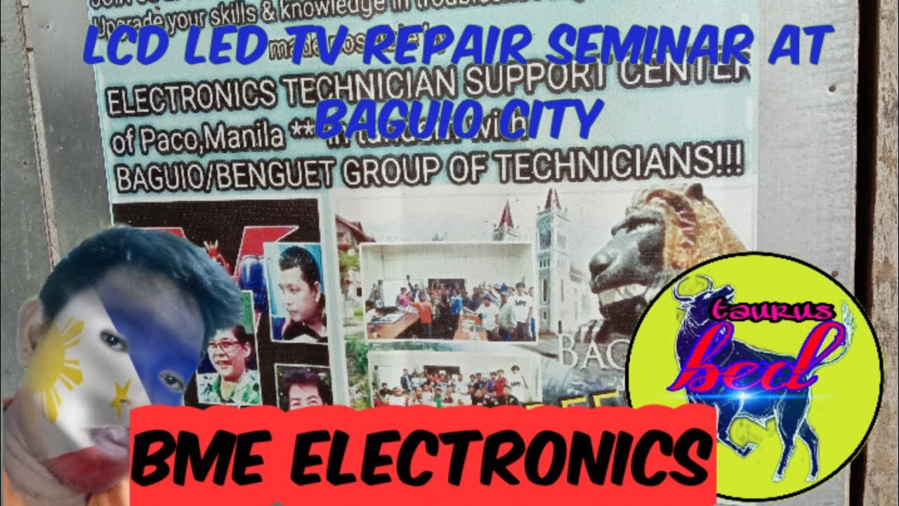 lcd led tv seminar at baguio city - YouTube