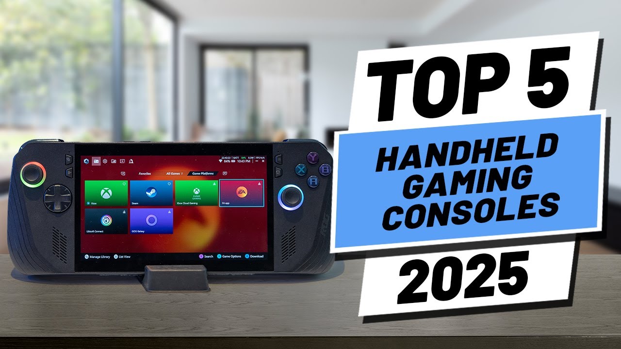 Top 5 BEST Handheld Gaming Consoles in [2025] - YouTube