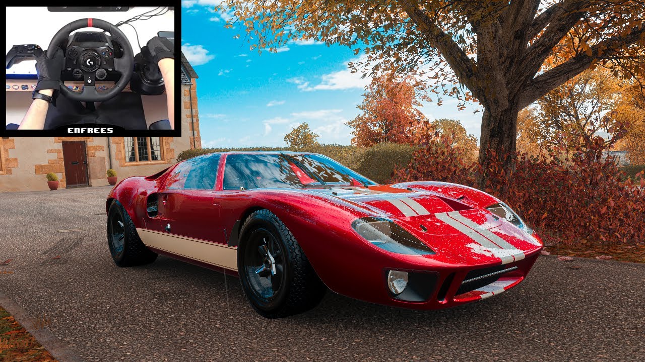 Ford GT40 MK1 ( Xbox Series X ) - Forza Horizon 4 / Logitech g923 ...