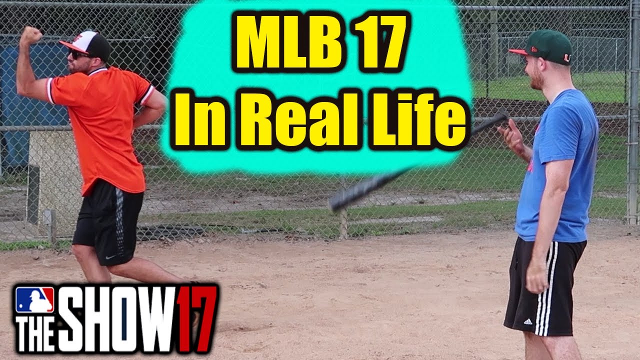 MLB The Show IN REAL LIFE (IRL) - YouTube