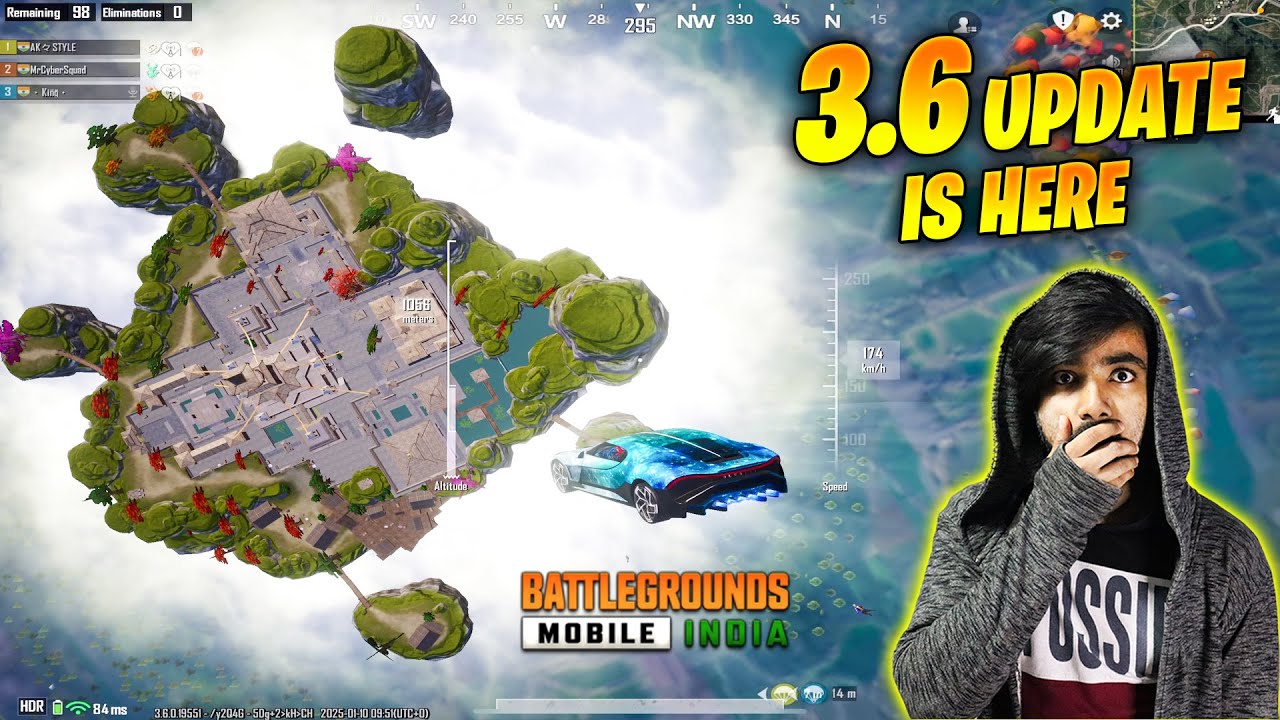 🔴 LIVE - BGMI 3.6 UPDATE IS HERE | HOW TO DOWNLOAD BGMI 3.6 UPDATE ...