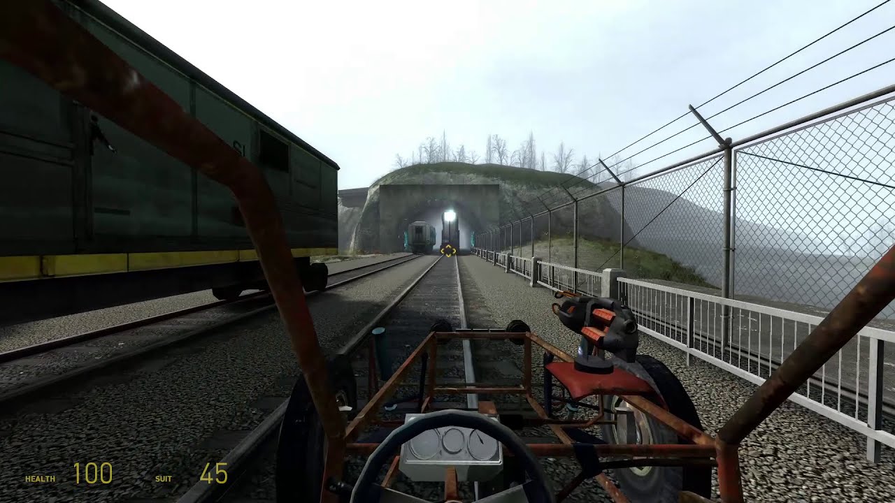 Half-Life 2 – All you had to do was dodge the damn train, Gordon! - YouTube