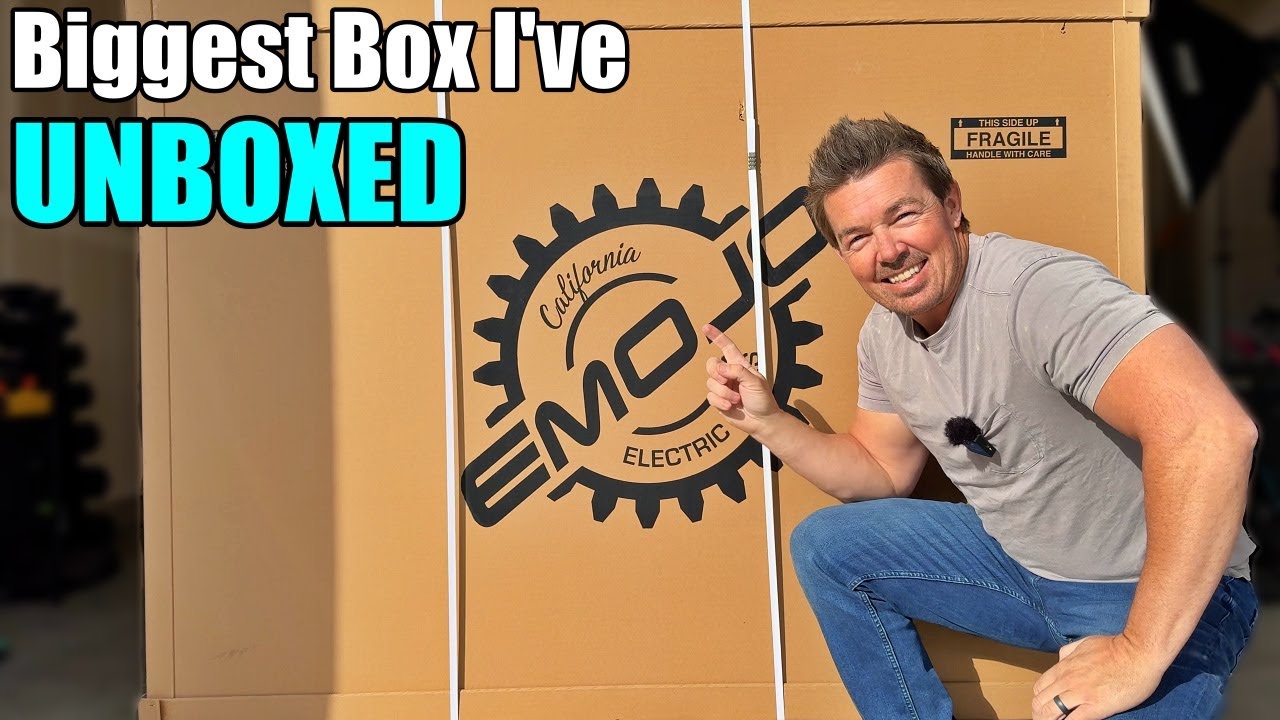 Unboxed my first Trike! | Emojo Bull Electric Trike - YouTube