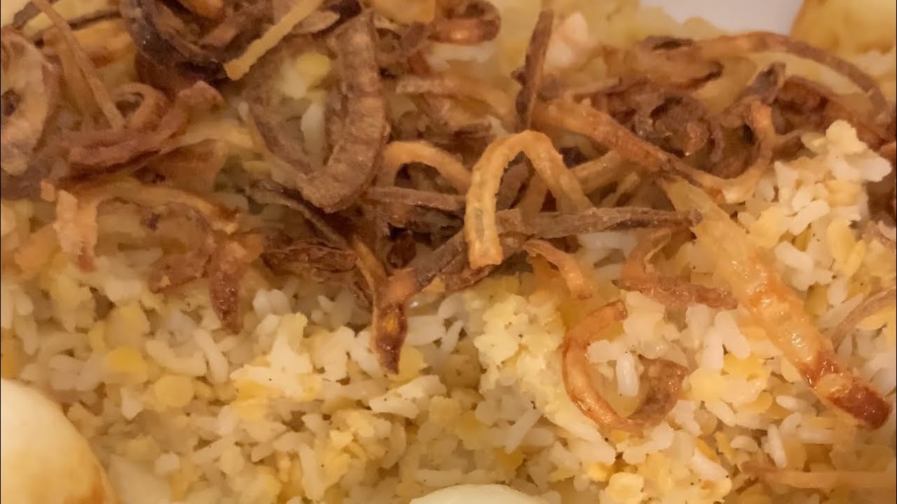 رز بالعدس الاصفر | مين بيحبه؟ 😍👌🏻👌🏻وجبة طعمها جميل ومش مكلفة - YouTube