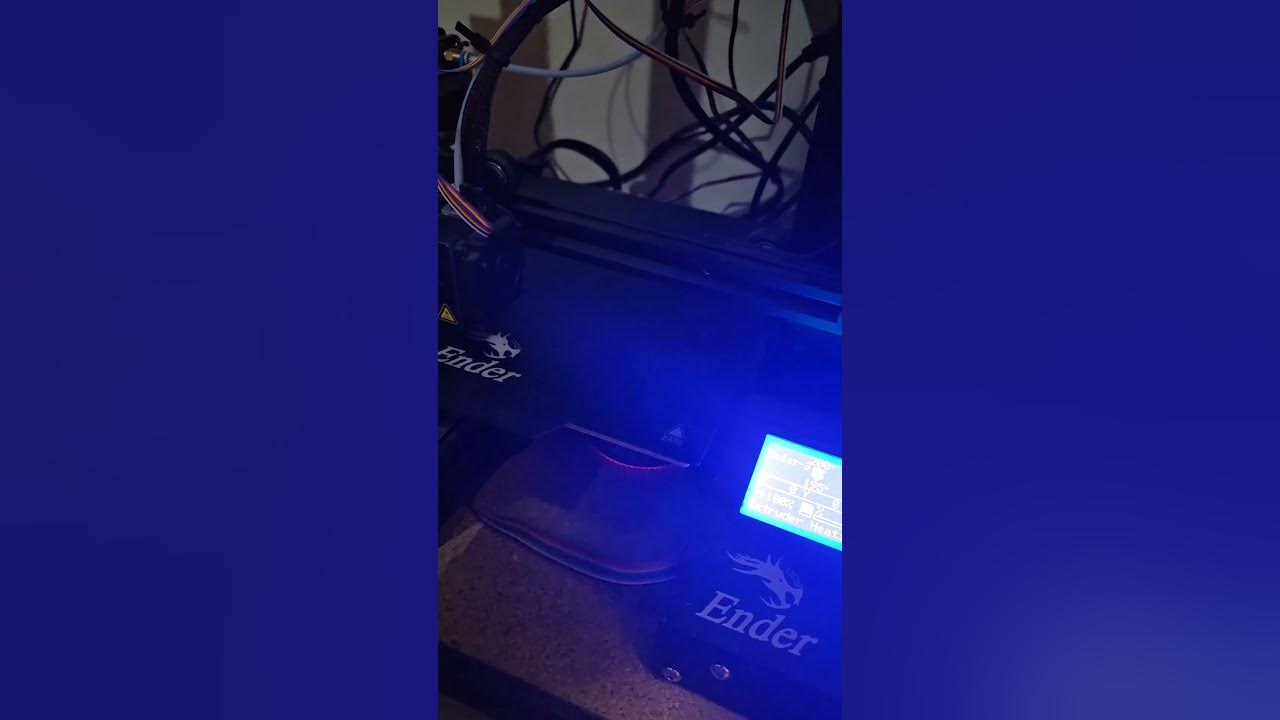 Ender 3 CR Touch Bed Leveling Error ⚠️ | Watch the Fail Unfold #ender3 #error - YouTube