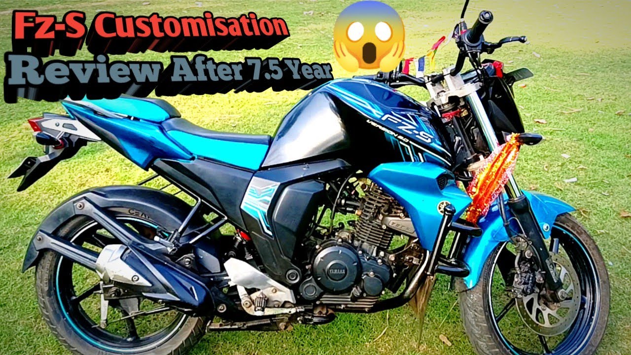 Yamaha Fzs Fi v2 Customisation Review | After 7.5 year Review | Honest ...