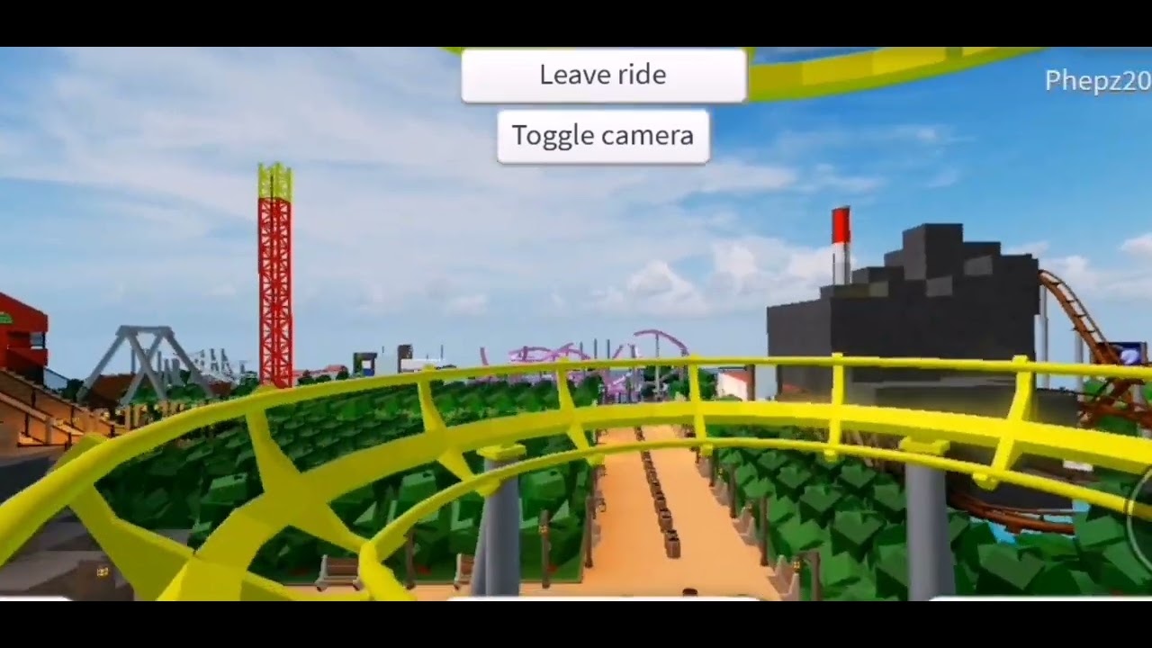 The Sand Blaster (The Mazer's Twin) - POV Roller Coaster Blue Flags ...