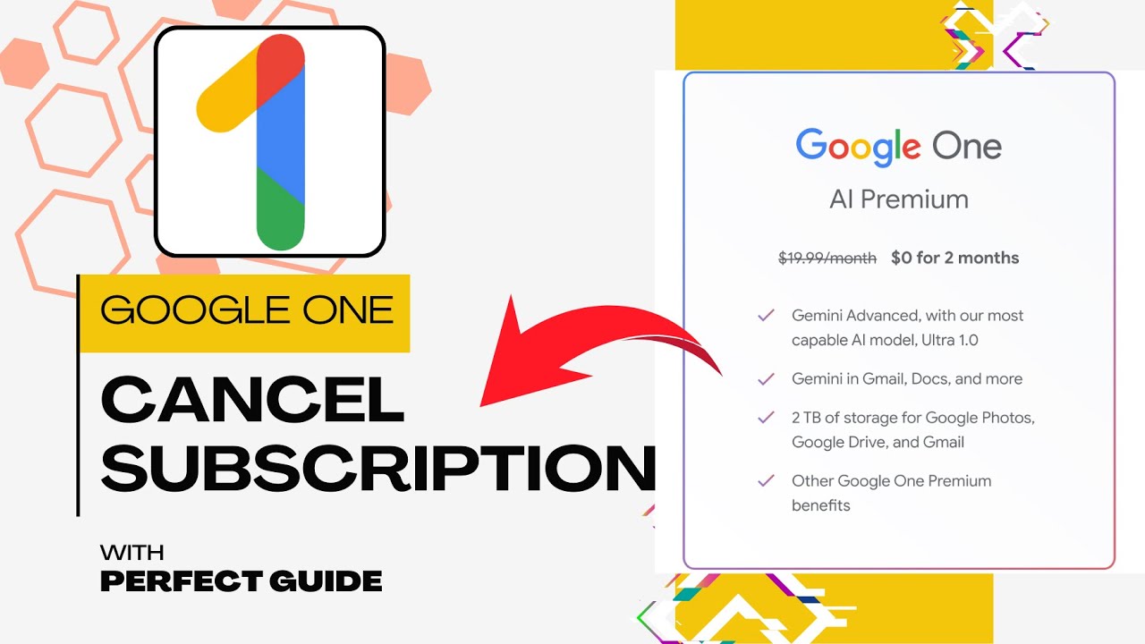 How To Cancel Google One Subscription | Step-By-Step Guide - YouTube