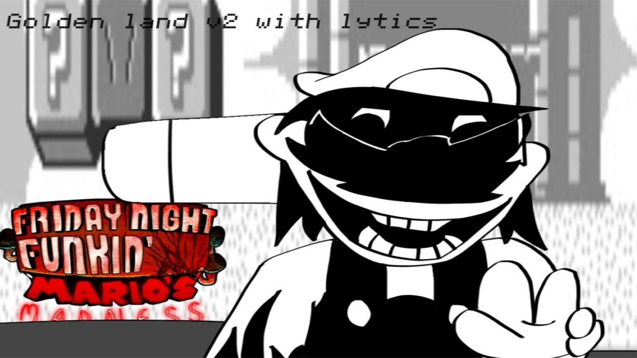 GOLDEN LAND V2 WITH LYRICS - MARIO’S MADNESS V2 - YouTube