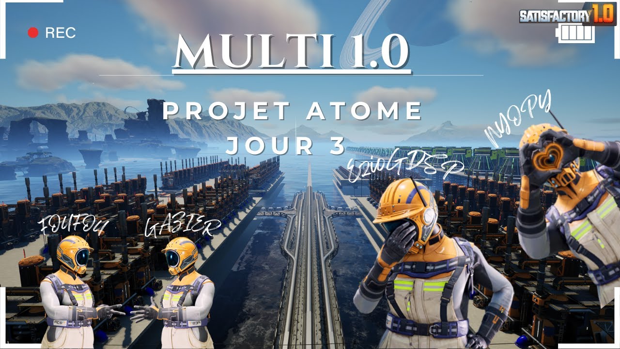 Multi : Le Projet de l'Atome Jour 3 ! - YouTube