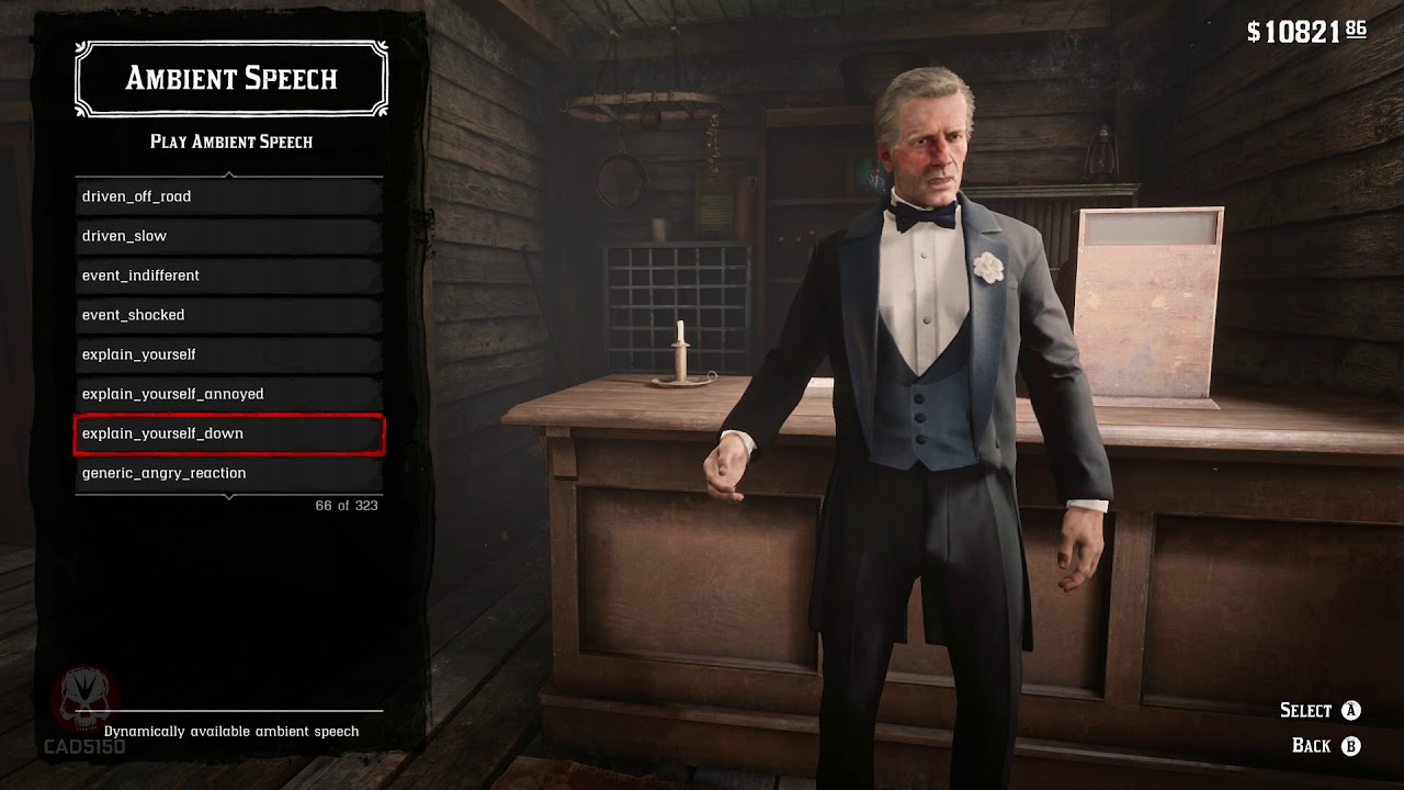 Hosea Voice Lines Ambient Speech 1 RDR2 - YouTube