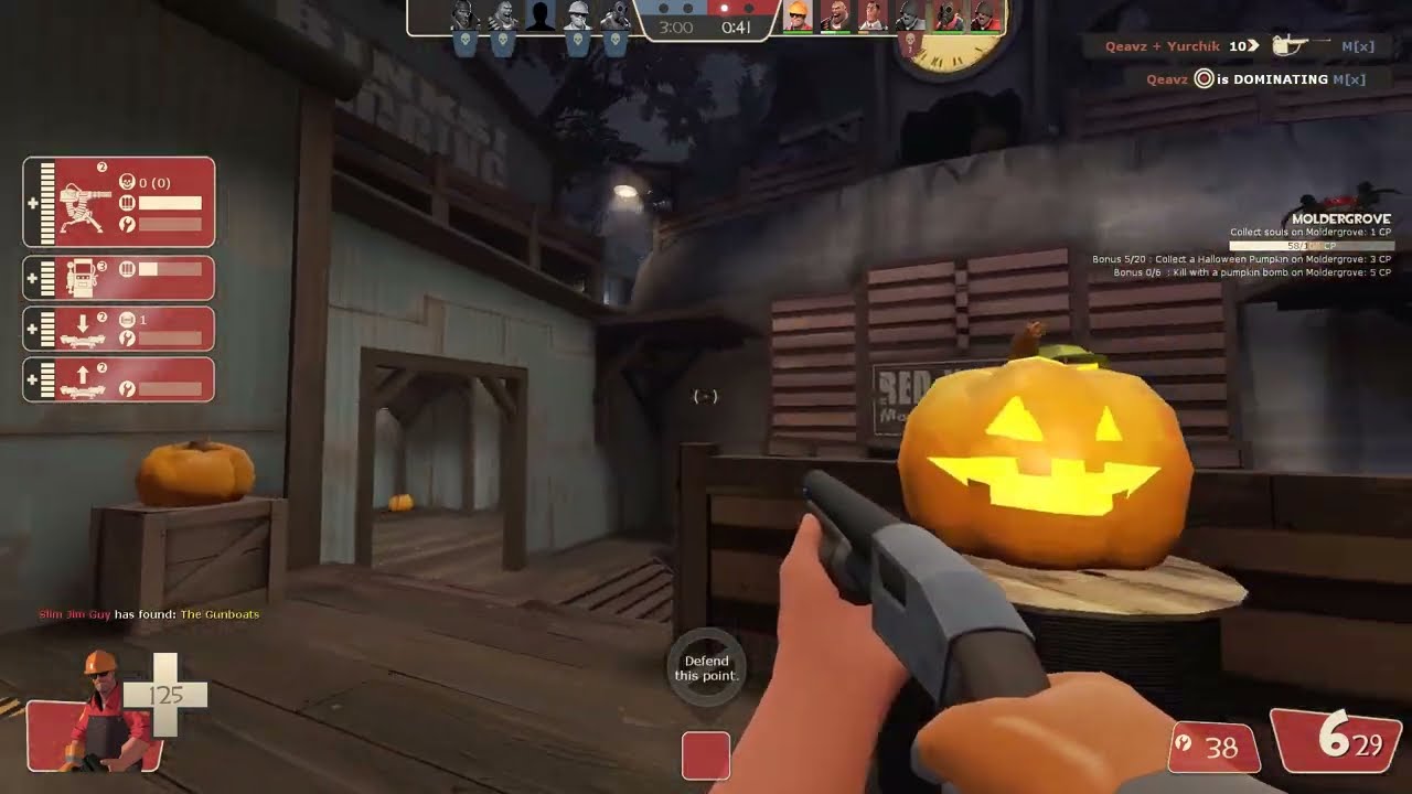 Team Fortress 2 Engineer Gameplay [Moldergrove] (Scream Fortress 2022 ...