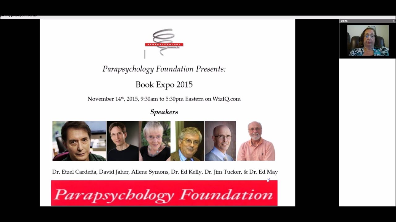 Parapsychology Foundation Book Expo 2015 - YouTube