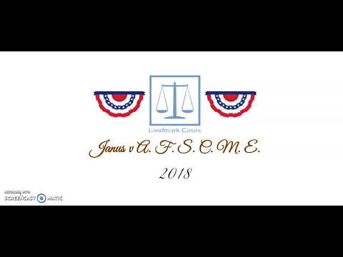 Janus v AFSCME (2018) - YouTube