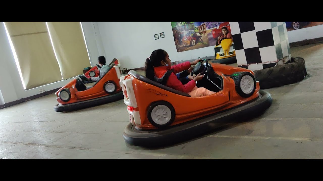 electronic bumper car racing | dashing car fun - YouTube