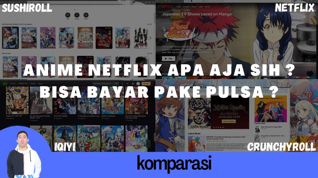 REVIEW 6 PLATFORM ANIME LEGAL RECOMMENDED DI 2021 [LENGKAP BIAYA ...