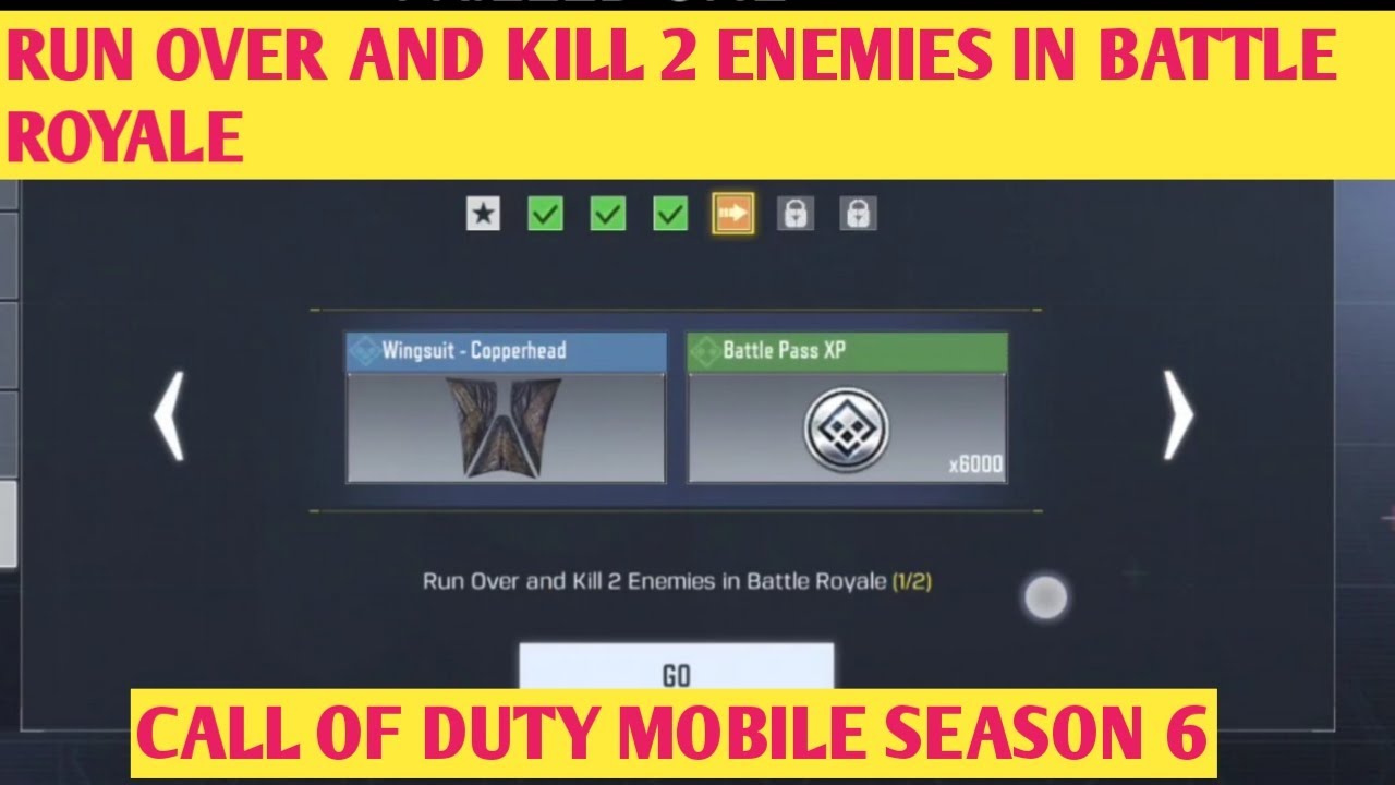 HOW TO COMPLETE RUN OVER AND KILL 2 ENEMIES IN BATTLE ROYALE SURVIVAL ...