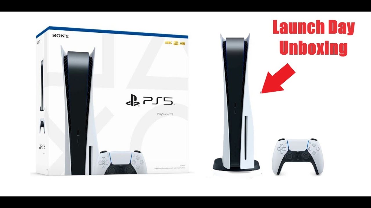 PS5 Release Day Unboxing and First Boot! - YouTube