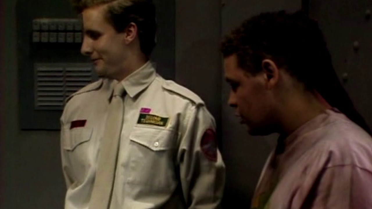 Red Dwarf - Rimmer painting scene - YouTube