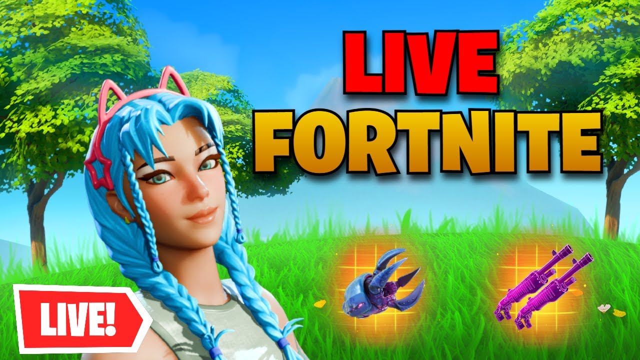 🔴Live Fortnite - Prox Chat Customs With Viewers - YouTube