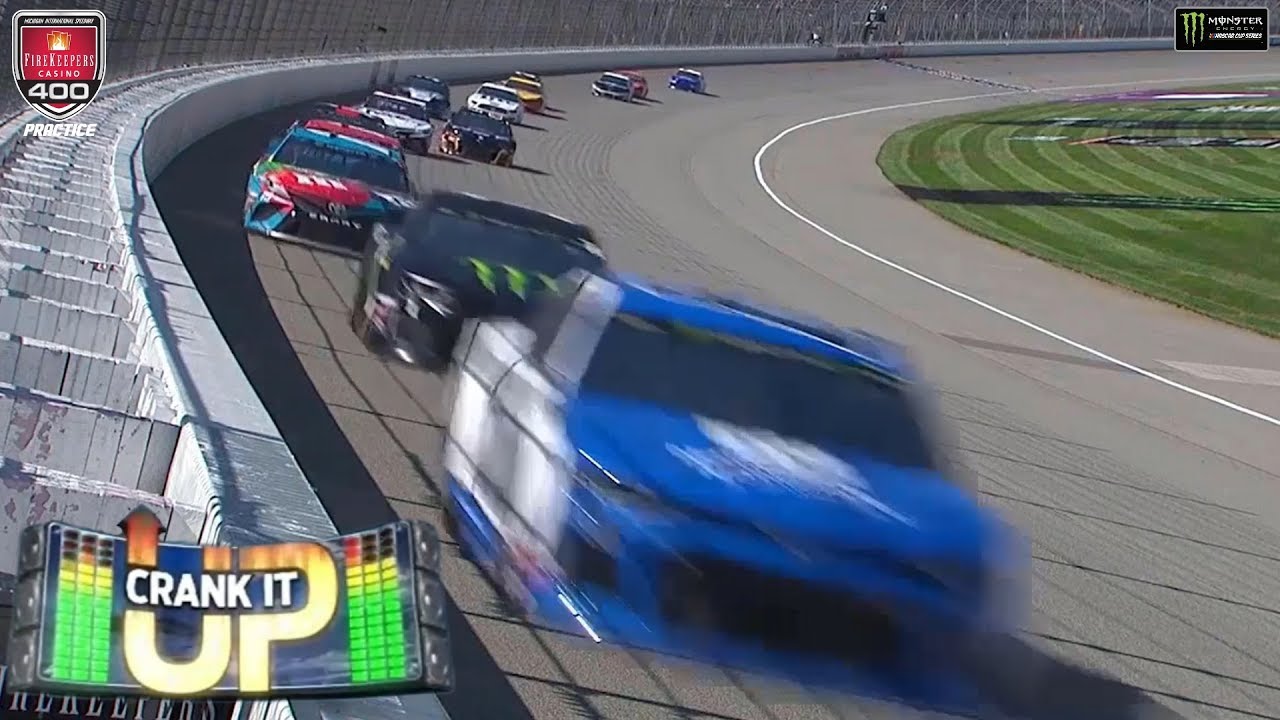 2019 NASCAR Michigan Practice Crank It Up - YouTube
