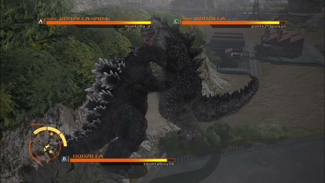 GODZILLA PS4 - Heisei Godzilla vs Godzilla (2014) vs Heisei Godzilla - YouTube