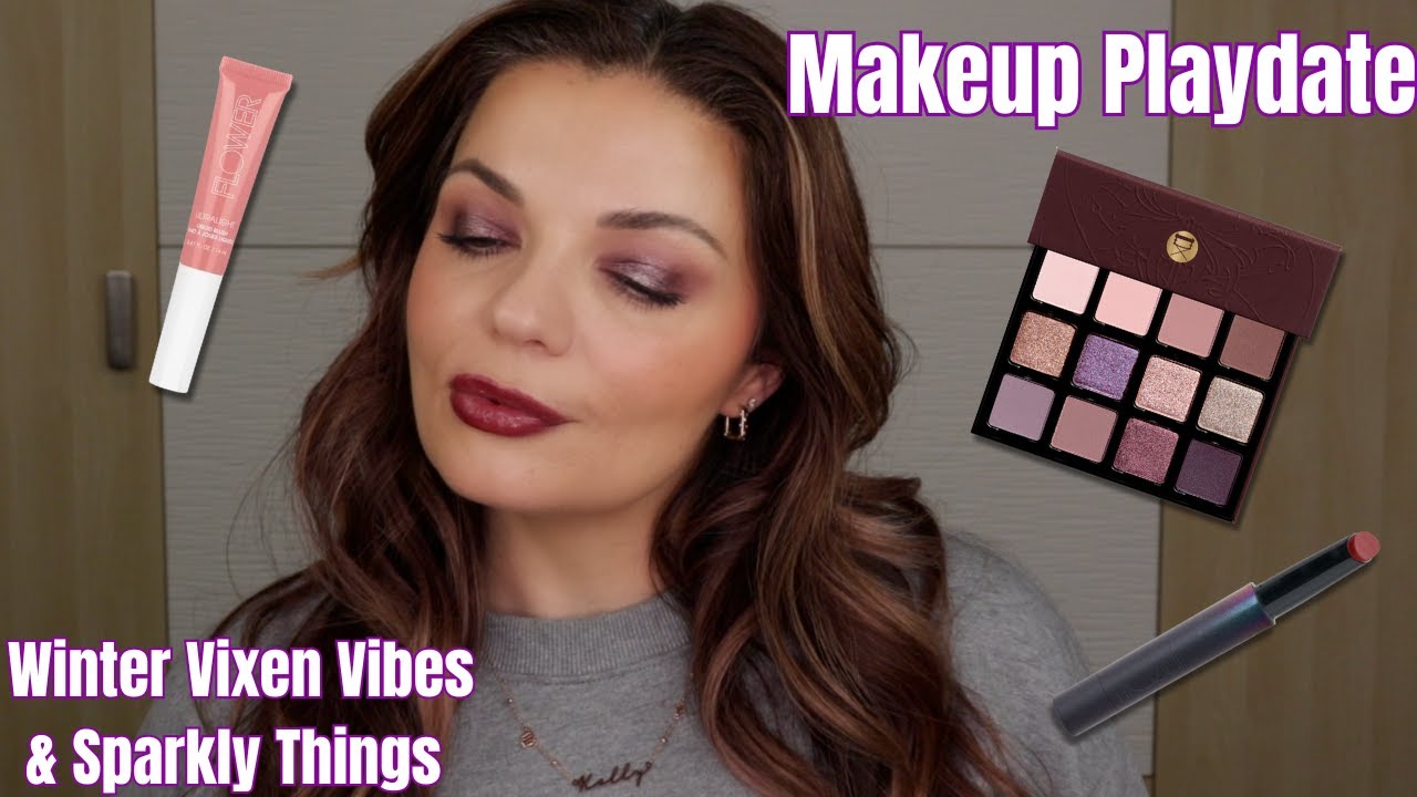 Makeup Playdate: Trying New Makeup from my Lucky Bag and NEW Flower ...