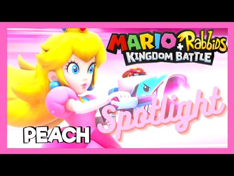 Mario + Rabbids Kingdom Battle | Princess Peach Spotlight Trailer - YouTube