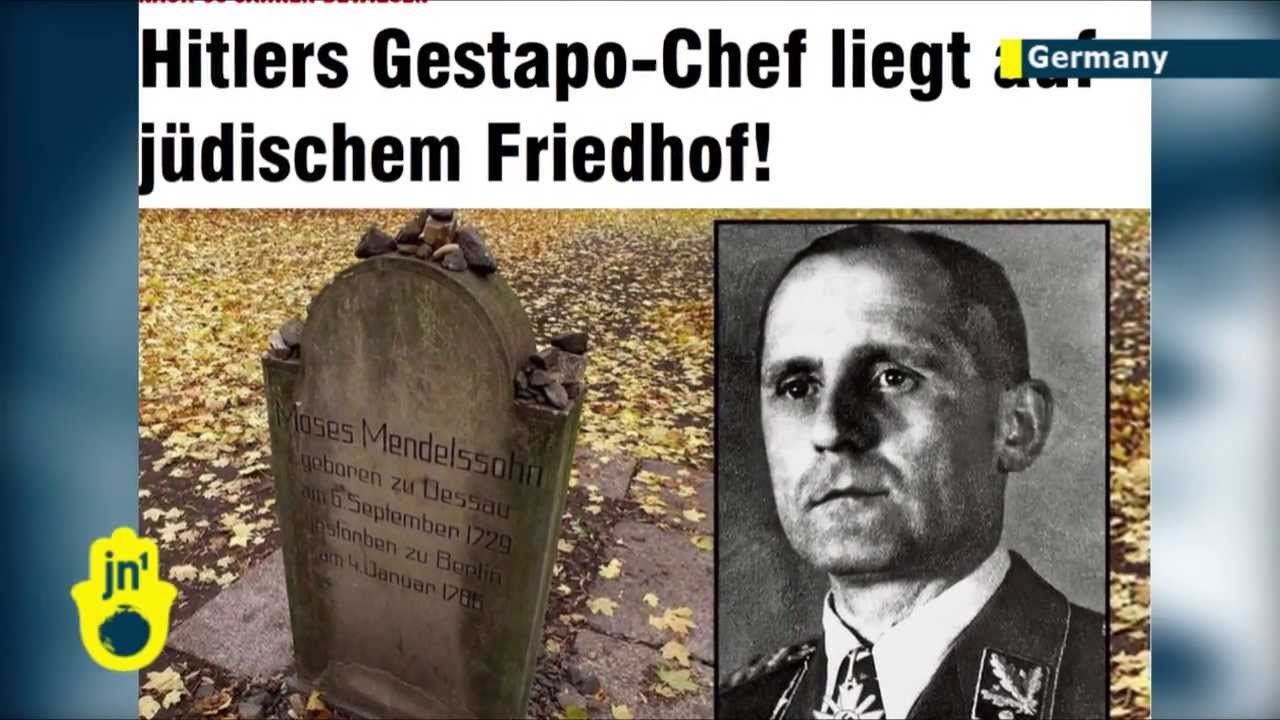 Top Nazi buried in Jewish Cemetery: Gestapo chief Heinrich Mueller ...