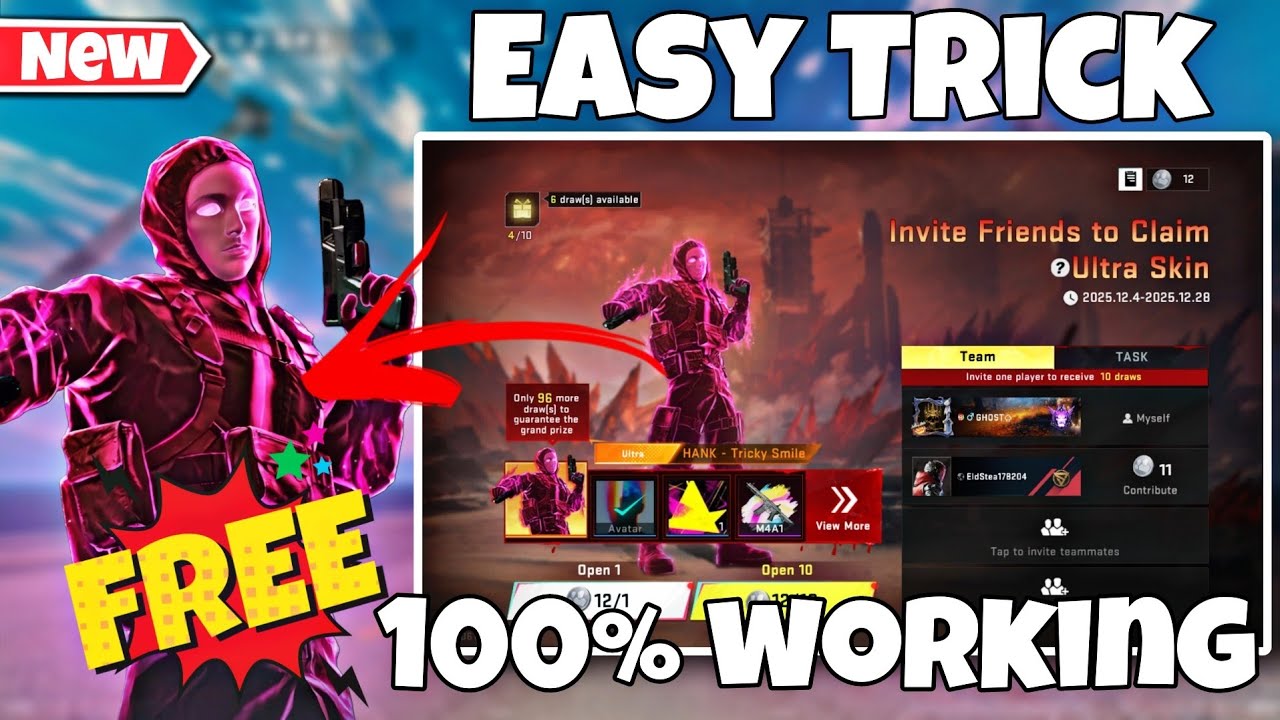 How to Get the Free Hank Skin in BloodStrike (No Real Friends Needed ...